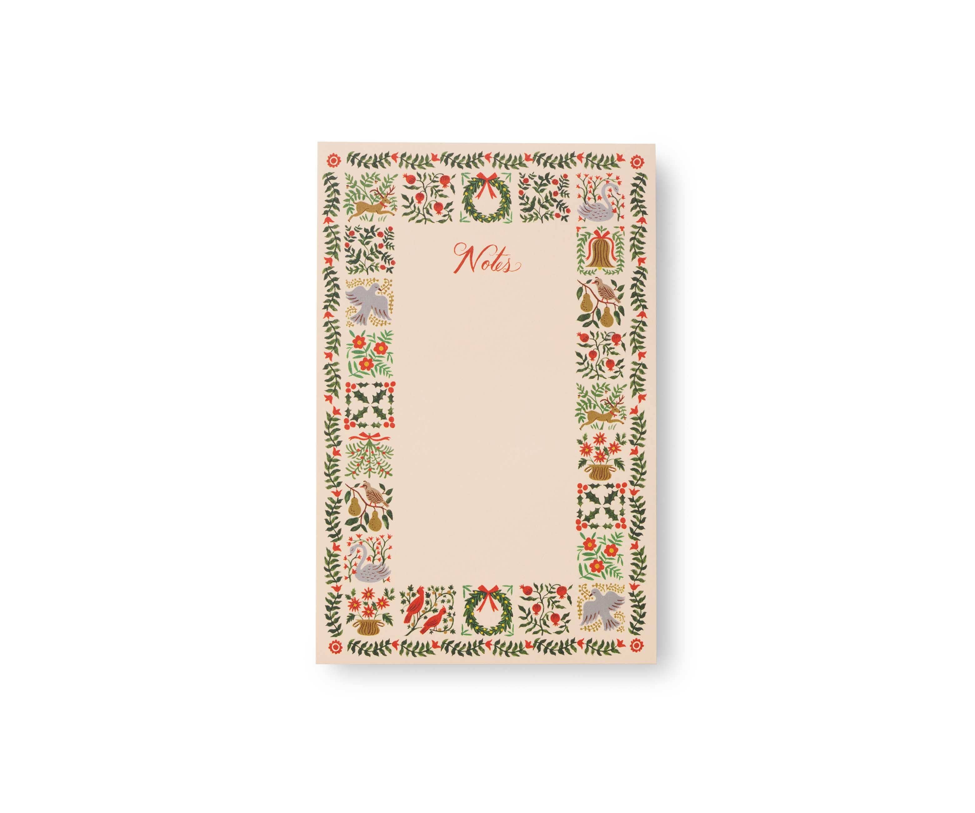 Christmastide Notepad – Stovall Collection