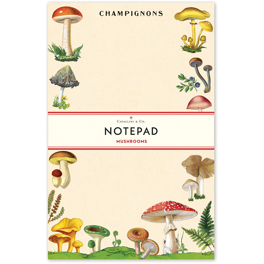 Mushrooms Notepad – Stovall Collection