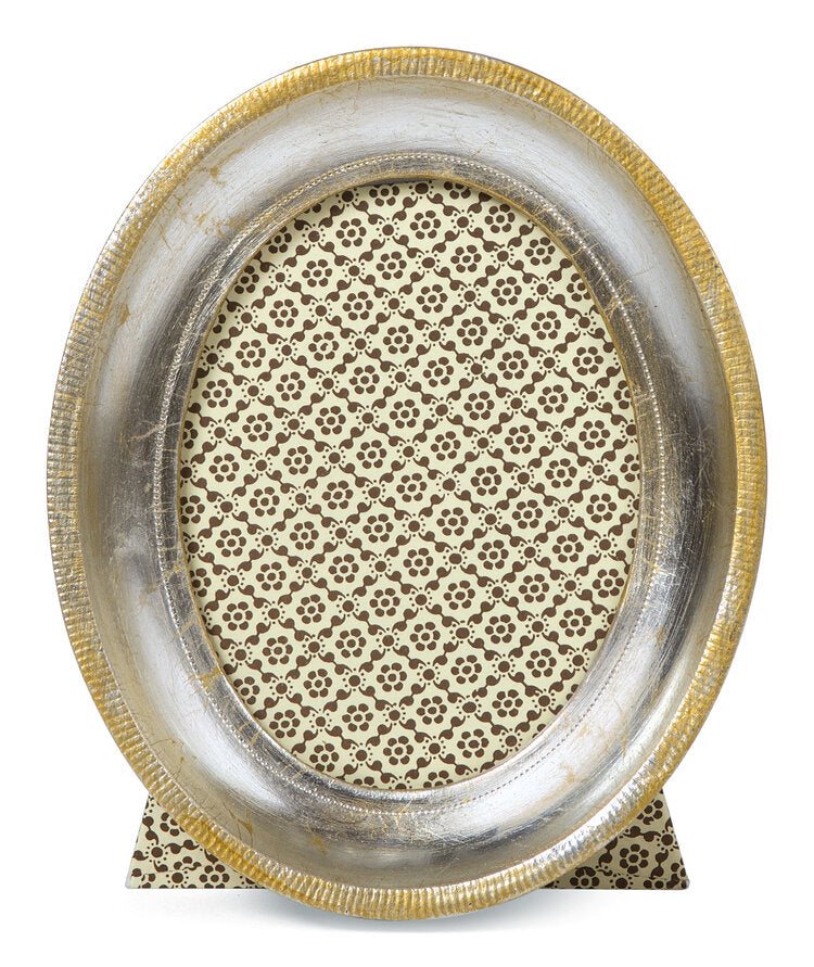 Silver Leaf 3" Oval Frame – Stovall Collection