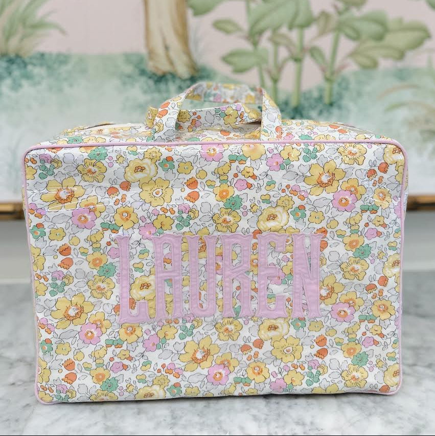 Susie Pink Top Handled Case – Stovall Collection