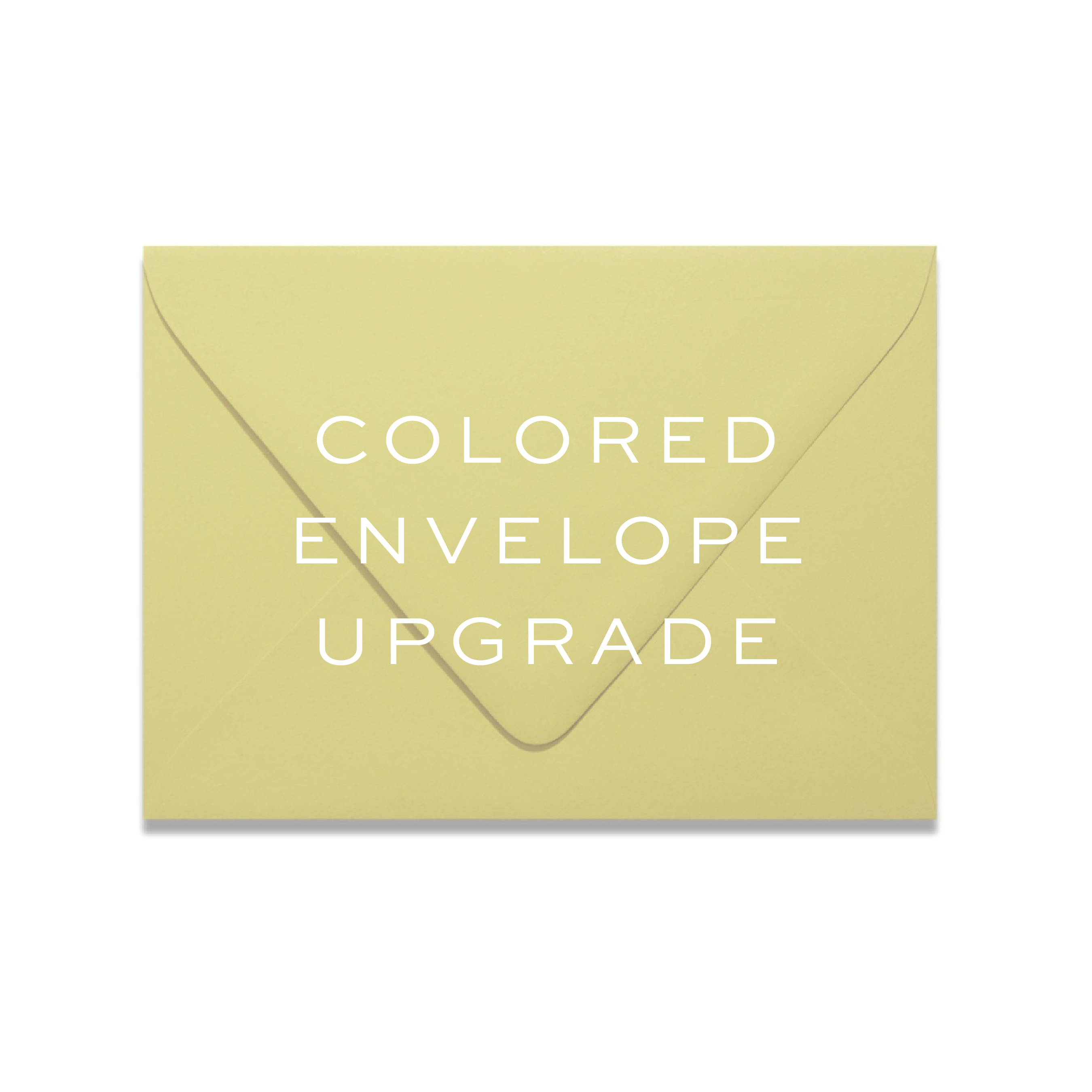 Colored Envelope Upgrade – Stovall Collection