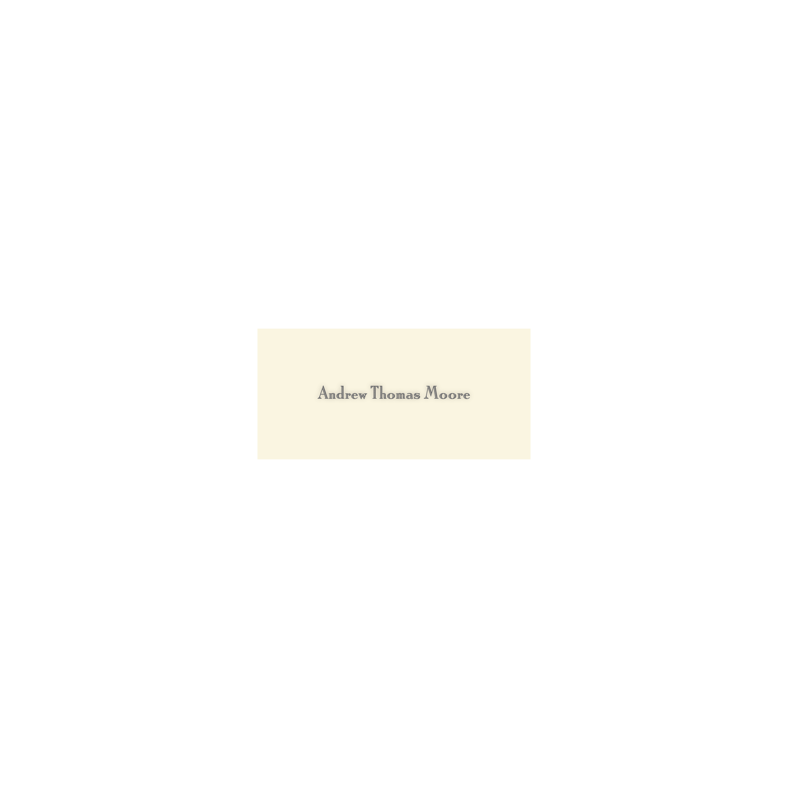 Moore Engraved Enclosures – Stovall Collection