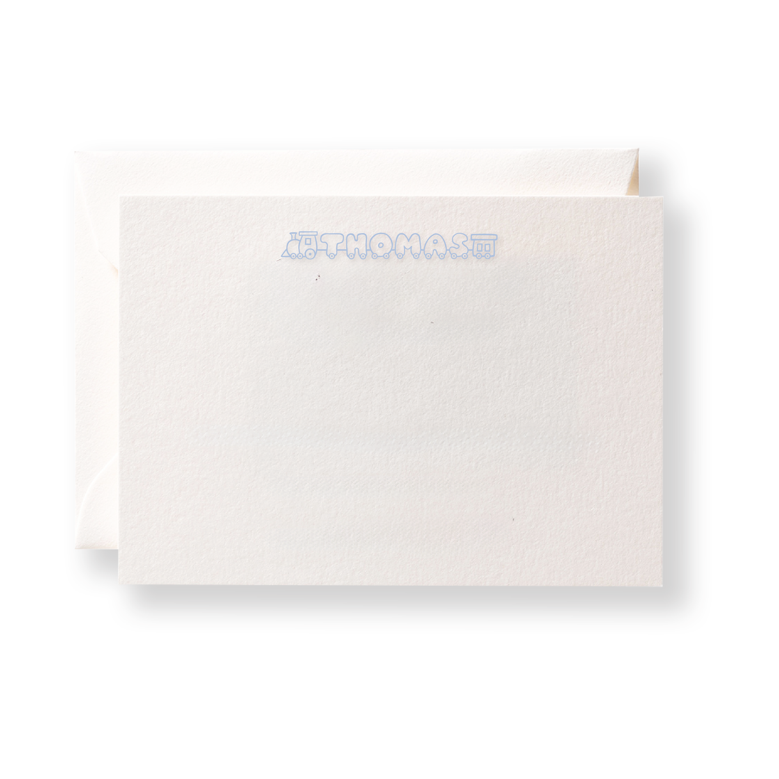 Thomas Train Engraved Note – Stovall Collection