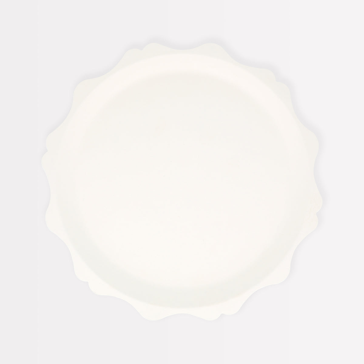 Pretty Edge White Paper Plates – Stovall Collection